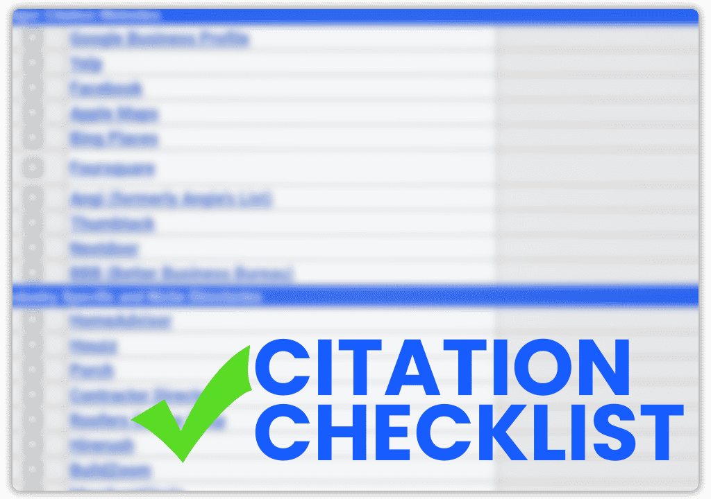 Citation Checklist | Service Genius | Resources